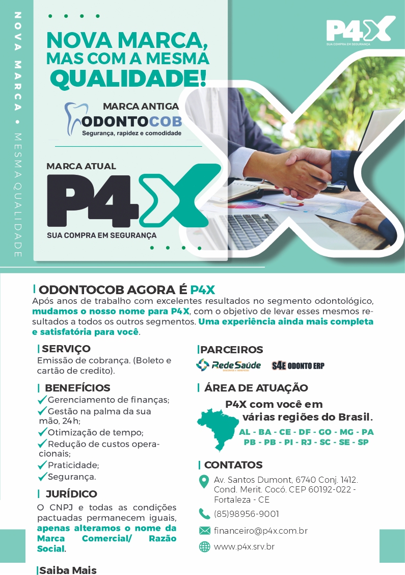 Odontocob agora é P4X